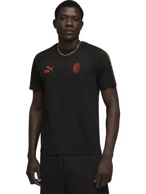 PUMA Ac Milan King Soccer T-shirt - Black
