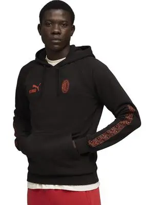 PUMA Ac Milan King Soccer Hoodie - Black