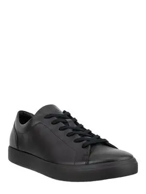 Ecco Soft 10 Leather Sneaker - Black
