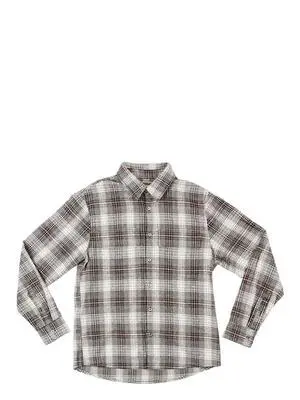 ARIKO Summer Softy Plaid Shirt - Black/red