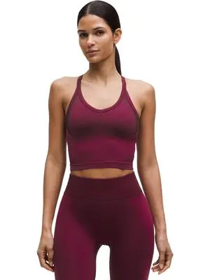 Lululemon Get Low Cross-back Training Tank Top - Berry Rumble/black Plum