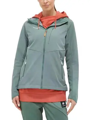 MAMMUT Ultimate Comfort Hooded Jacket - Green