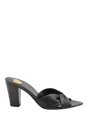 SAINT LAURENT Franciane Cross-Strap Mules