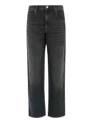 Isabel Marant Straight-leg Denim Trousers - Blue