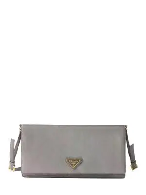PRADA Mini Satin Shoulder Bag