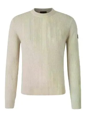 Moncler Logo-patch Sweater - Neutrals
