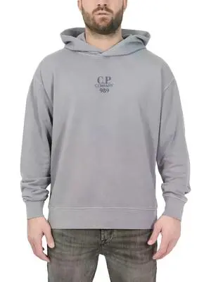 C.P. COMPANY Logo-detail Hoodie - Purple