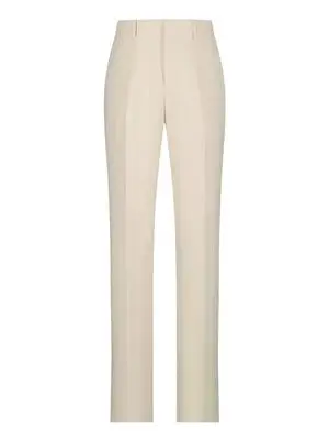 LARDINI Straight Leg Trousers - Neutrals