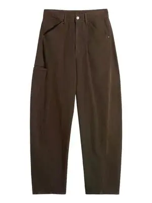 LEMAIRE Multiple-pocket Trousers - Brown