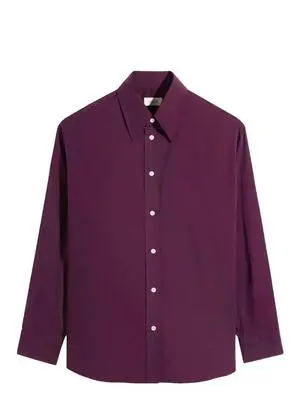 LEMAIRE Classic Cut Soft Shirt - Purple