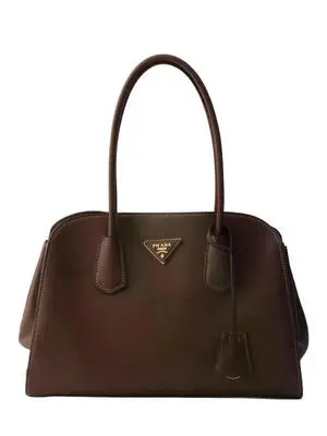 Prada Leather Tote - Brown
