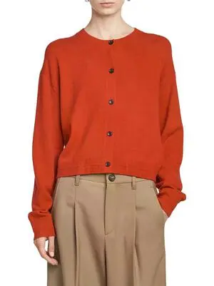 Maria Mcmanus Drop Shoulder Cardigan - Red