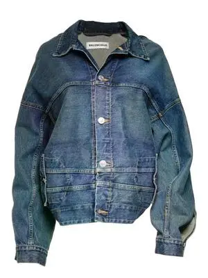 Balenciaga 2022 Denim Jacket - Blue
