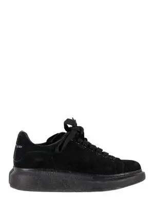 Alexander McQueen Logo-detail Lace-up Sneakers - Black