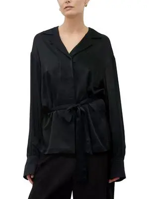 Day Birger Et Mikkelsen Tie-waist Shirt - Black