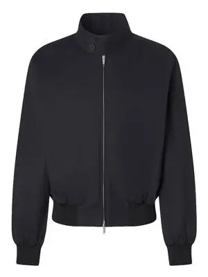 Studio Nicholson Cotton-blend Bomber Jacket - Blue