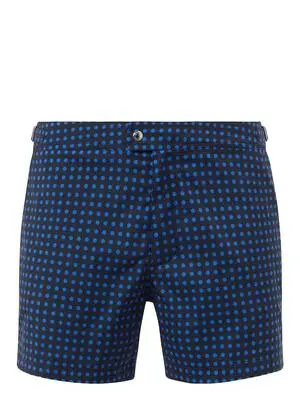 TOM FORD Polka-dot Swim Trunks - Blue