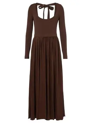 Polo Ralph Lauren Knitted Maxi Dress - Brown