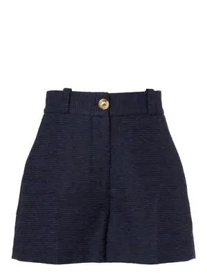 BLAZÉ MILANO Cotton-blend Teke Shorts - Blue
