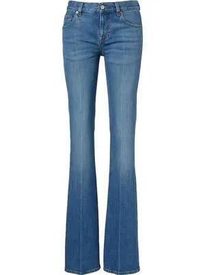 Gucci Faded Flared Jeans - Blue