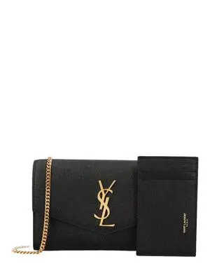 Saint Laurent Envelope Clutch - Black