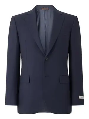 Canali Wool Suit Jacket - Blue