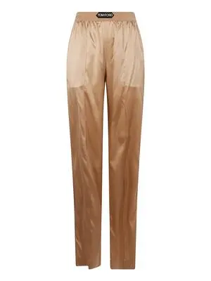 TOM FORD Woven Trousers - Beige