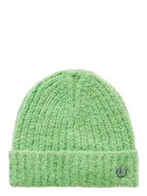 GOD'S TRUE CASHMERE God’s True Cashmere Button-Embellished Ribbed Beanie