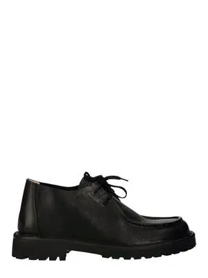 ASTORFLEX Lug-sole Lace-up Loafers - Black