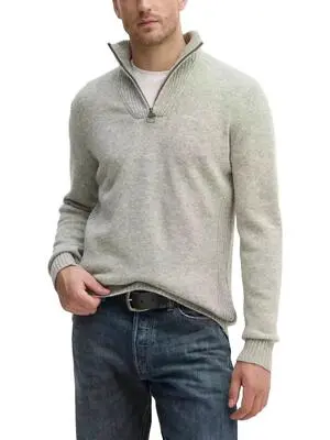 Barbour Half-zip Sweater - Grey