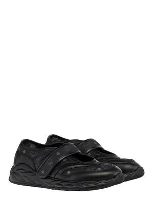 Mcm Skywander Ballerina Sneakers - Black
