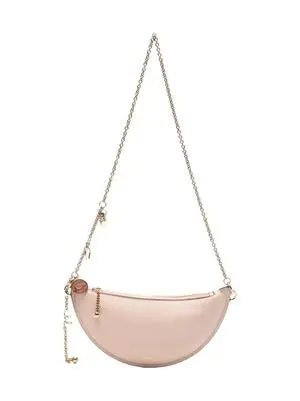 Chloé Icons Leather Crossbody Bag - Pink
