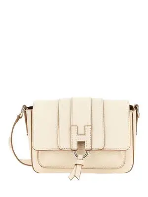 Hogan Leather Crossbody Bag - White