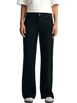 MAVI Sabrina Wide-leg Jeans - Black Move
