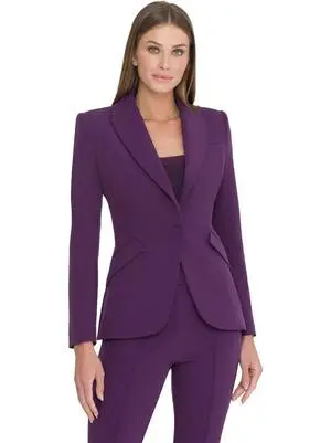 Generation Love Vera Crepe Blazer - Purple