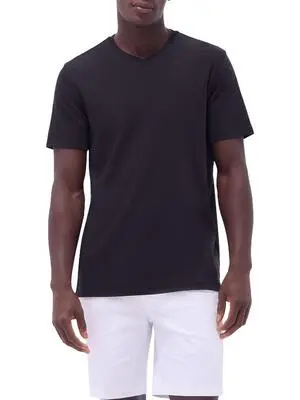 Bugatchi Holden Pima Cotton T-shirt - Black
