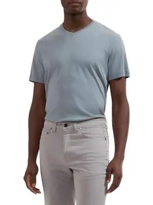 Bugatchi Holden Pima Cotton T-shirt Shark