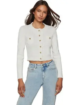 Generation Love Blossom Cardigan - White