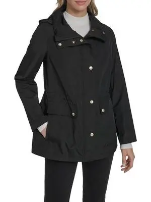 Cole Haan Water-resistant Packable Jacket - Black