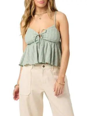 O'Neill Dellia Cutout Camisole - Desert Sage