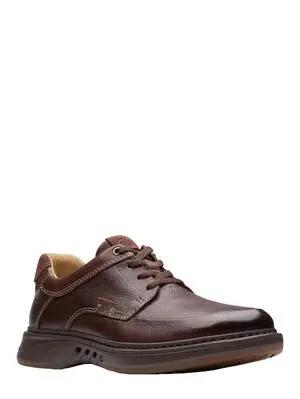 Clarks Un Briley Lace Oxford - Mahogany Leather