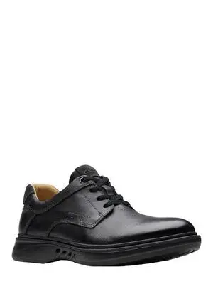 Clarks Un Briley Pace Oxford - Black Leather