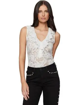 Generation Love Saige Lace Top White