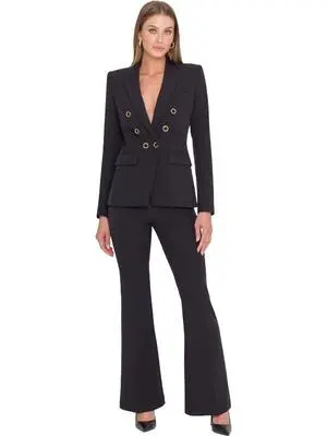Generation Love Emilio Crepe Blazer - Black