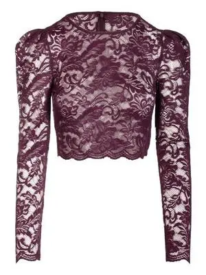 Generation Love Safia Lace Top - Purple
