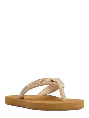 Roxy Embellished Flip Flop - Rose Gold