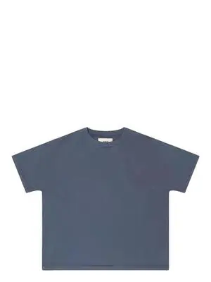 O.FILES Kimono 2.0 Round-neck T-shirt - Blue