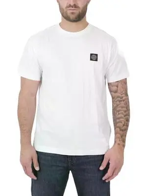 Stone Island Logo-patch T-shirt - White
