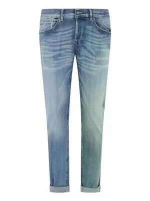 DONDUP Cropped Jeans - Blue