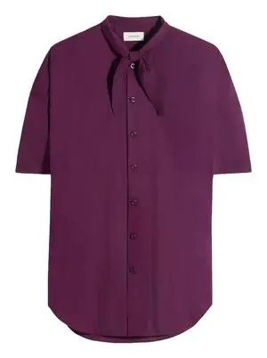 LEMAIRE Short-sleeve Shirt - Purple